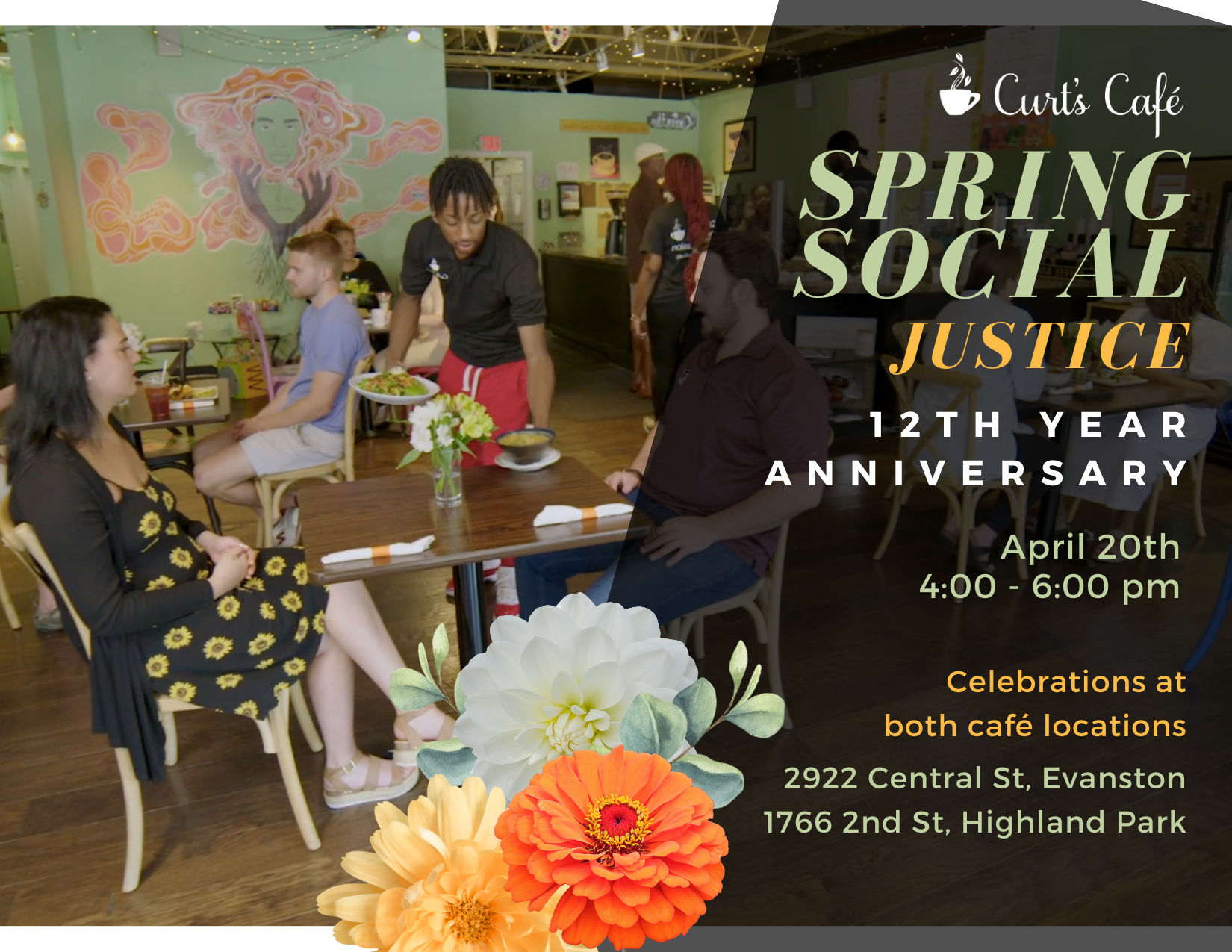 Spring Social (Justice!) - Curt's Café